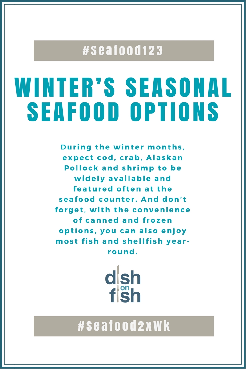 #Seafood123: Winter Seasonal Seafood Options | Dish on Fish